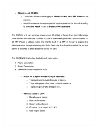 Industrial Training report at ONGC | PDF