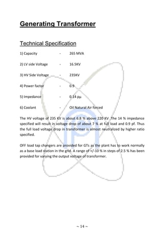 Narora Atomic Power Plant Vocational Training Report | PDF