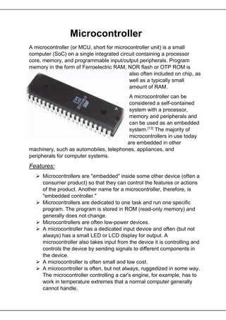 Training report on Embedded Systems and MATLAB | PDF