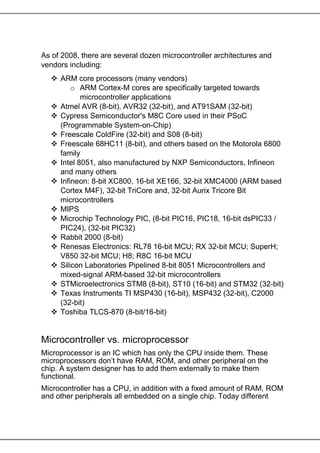 Training report on Embedded Systems and MATLAB | PDF