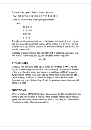 Training report on Embedded Systems and MATLAB | PDF