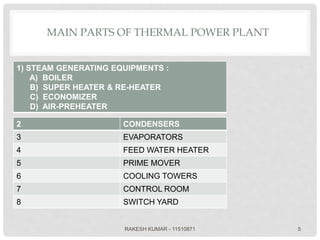 HPGCL Thermal power plant Summer Training report | PPTX