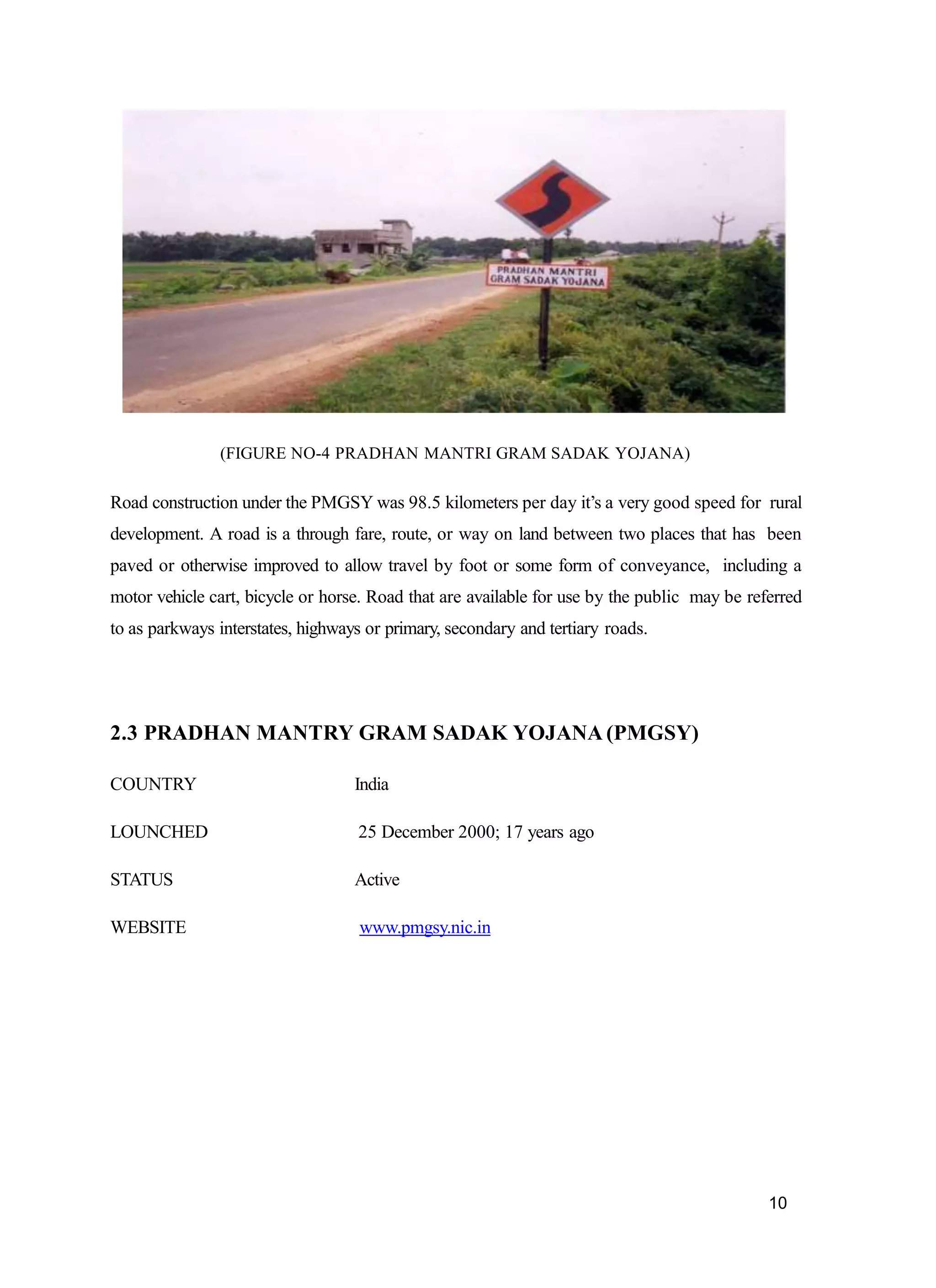 Training report of road construction | PPTX