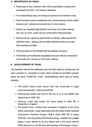 Training report of road construction | PPTX