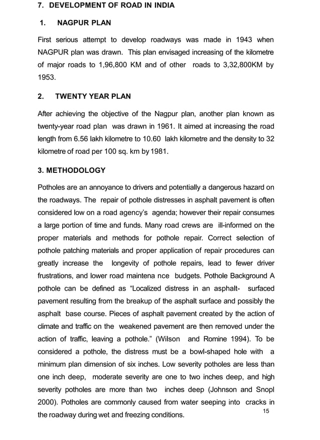 Training report of road construction | PPTX | Civil Engineering Industry | Industries
