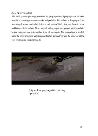 Training report of road construction | PPTX