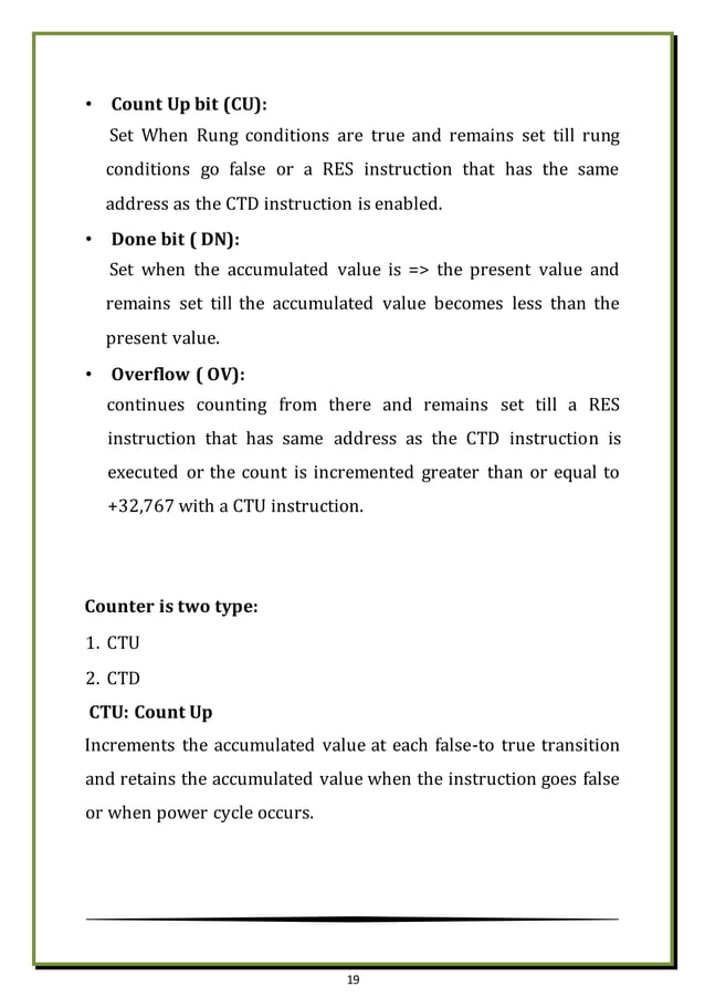 training report. automation,plc , scada | DOCX | Computing | Technology ...
