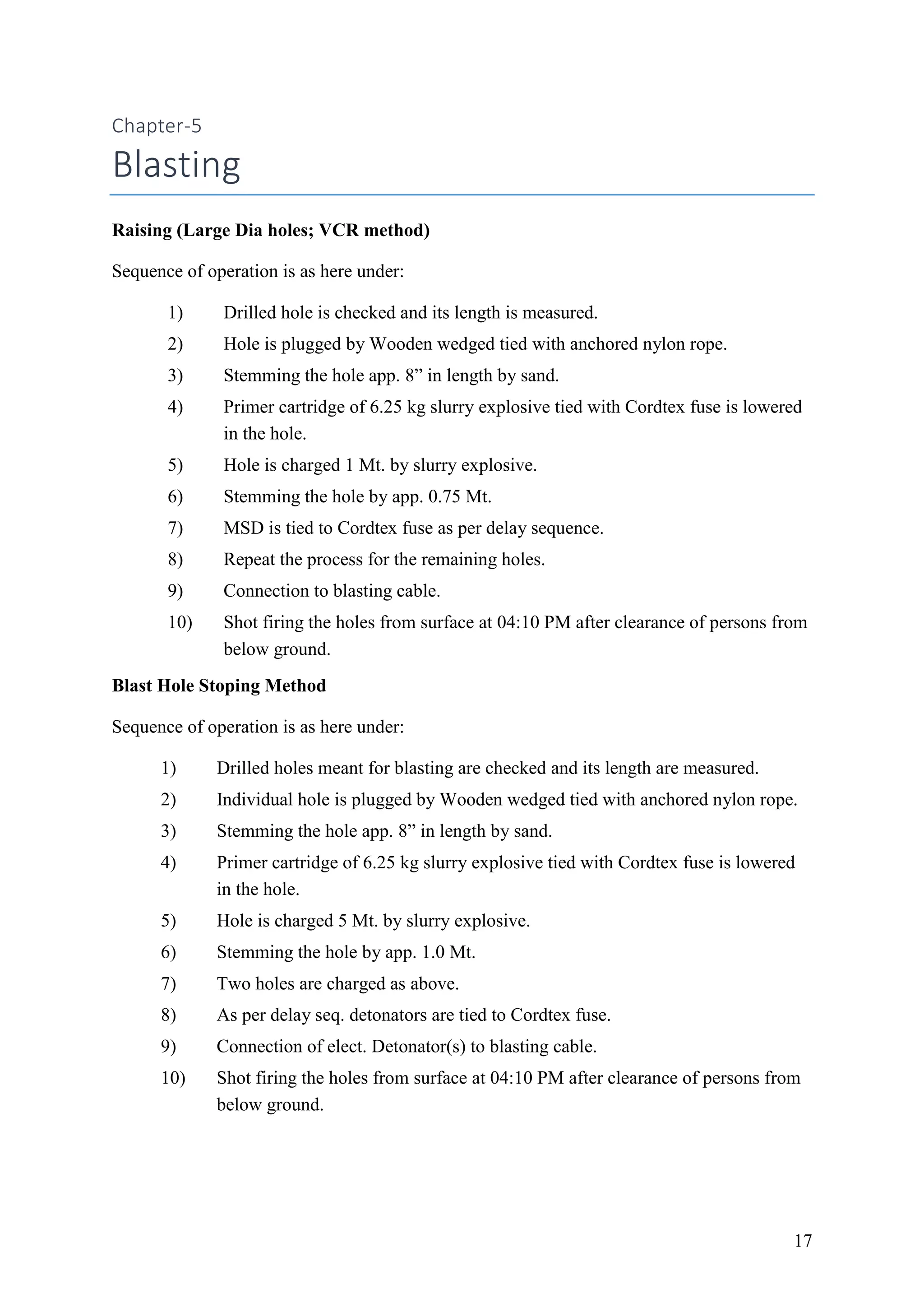 Traning report on Khetri Copper Mine | PDF