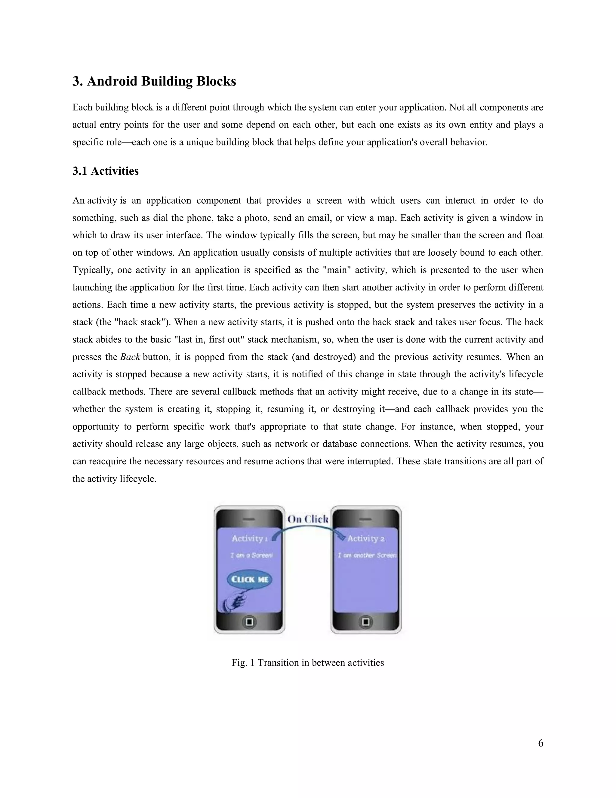 android app development training report | PDF