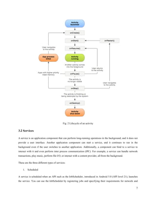 android app development training report | PDF