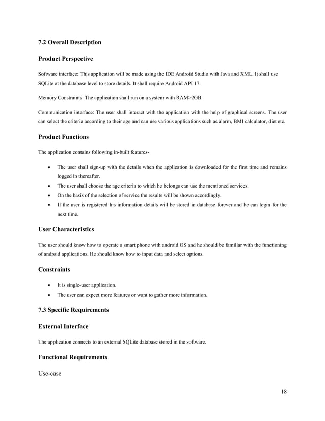 android app development training report | PDF