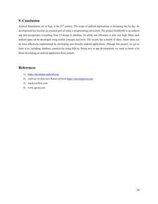 android app development training report | PDF
