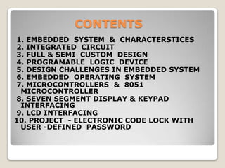 microcontroller and embedded system | PPT