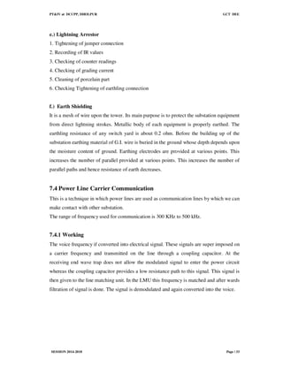 Training Report DCCPP, Dholpur | PDF
