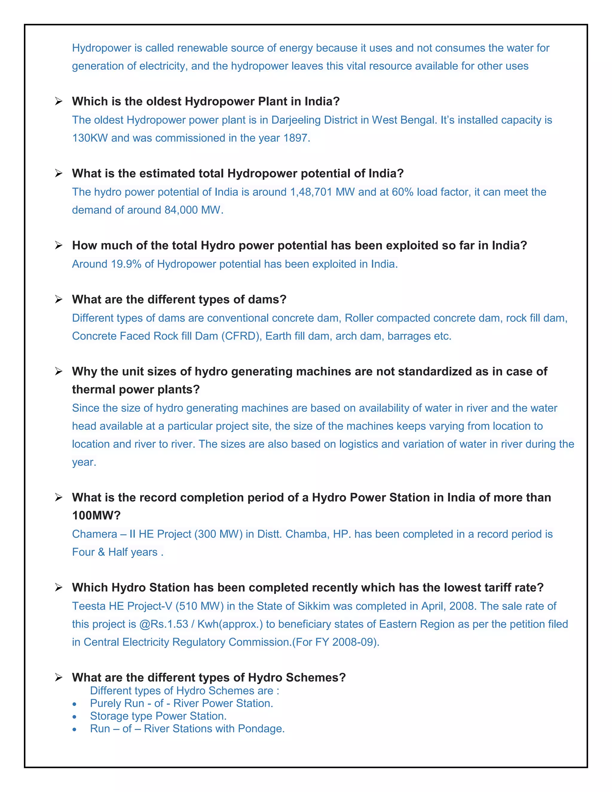 NHPC Training Report | PDF