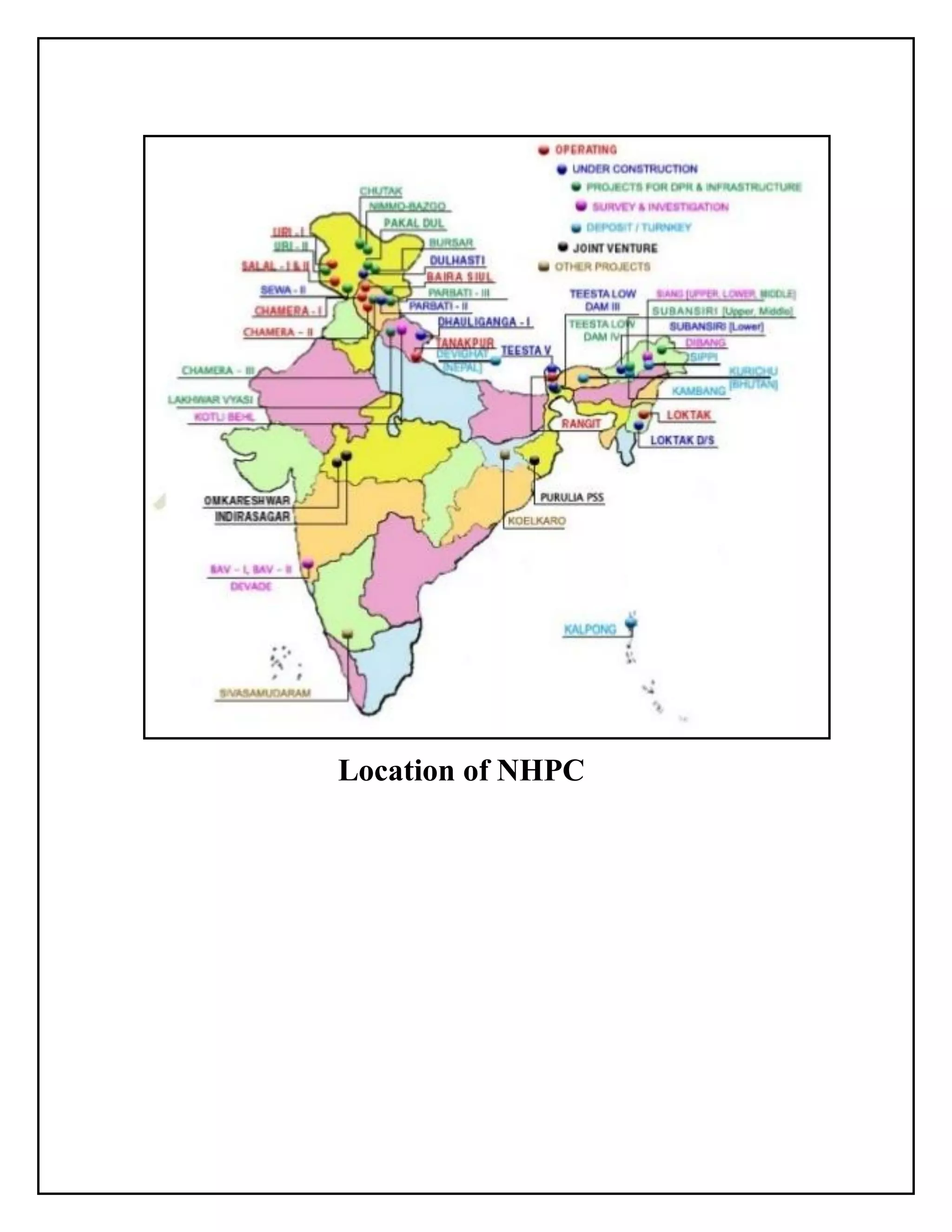 NHPC Training Report | PDF