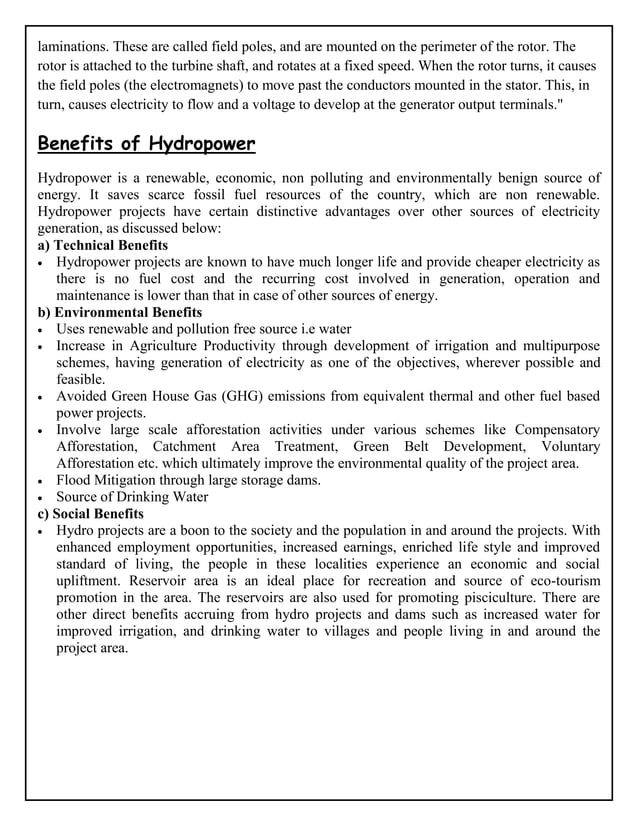 NHPC Training Report | PDF | Water Services | Home Utilities