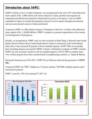 NHPC Training Report | PDF