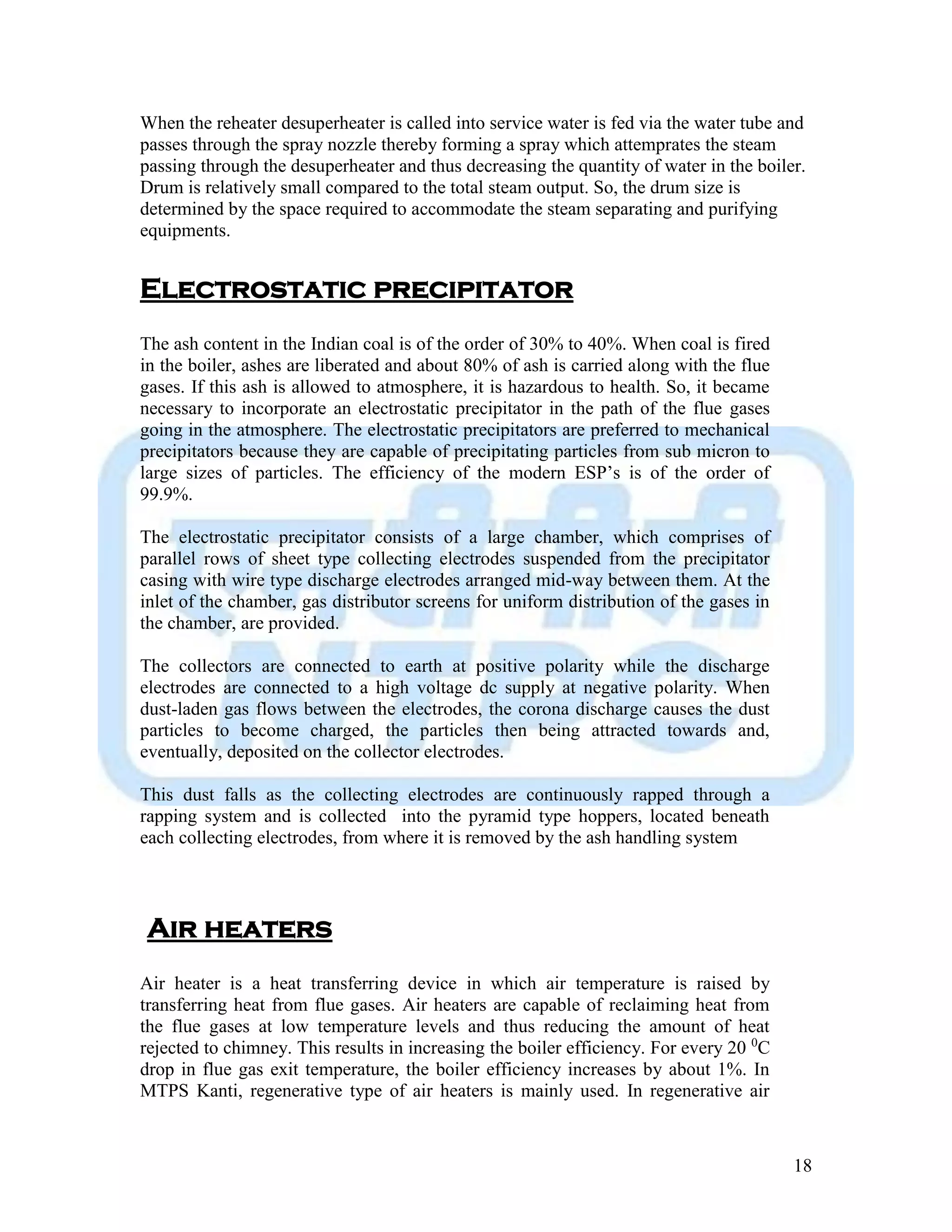 SUMMER Training report AT NTPC FOR INSTRUMENTATION (kbunl) | PDF