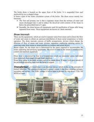SUMMER Training report AT NTPC FOR INSTRUMENTATION (kbunl) | PDF