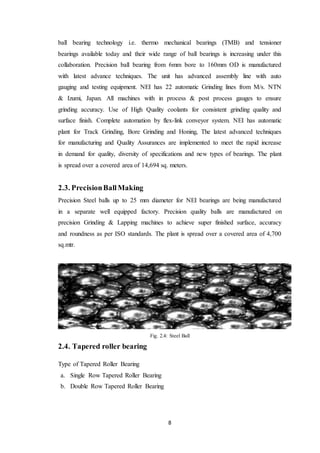 Training report nbc bearing | DOCX