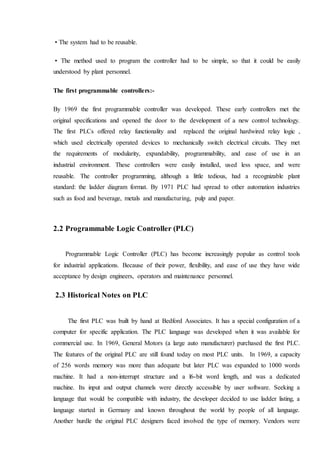 Training Report on Automation | DOCX