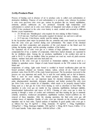 Training report on bokaro steel plant | DOCX