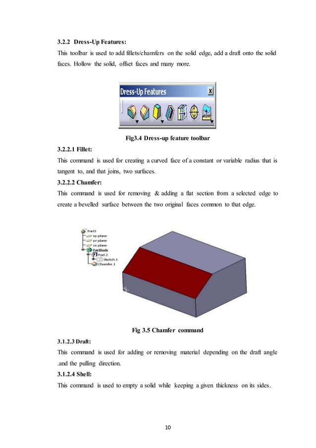 Training report on catia | DOCX