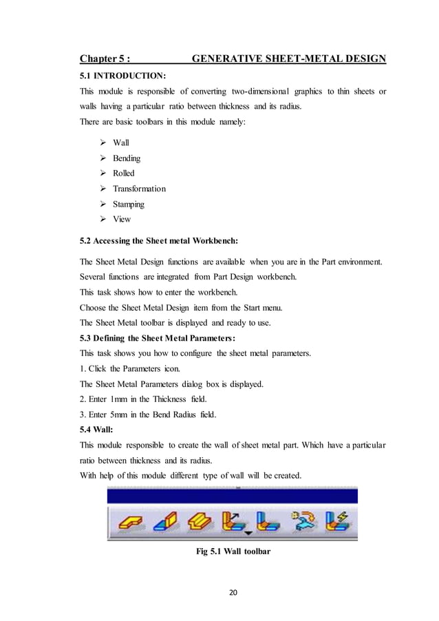 Training report on catia | DOCX