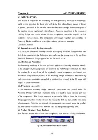 Training report on catia | DOCX