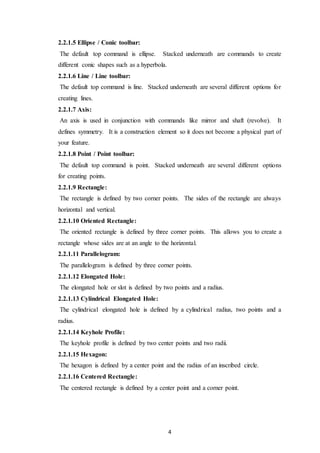 Training report on catia | DOCX