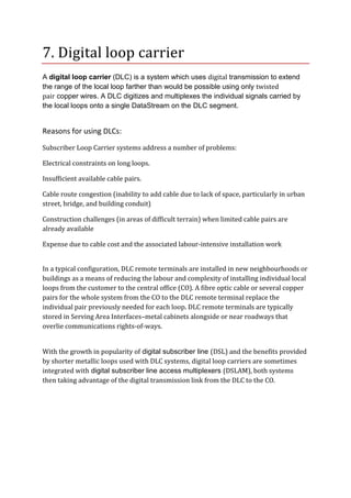 Training report on telecom exchange2 | DOCX