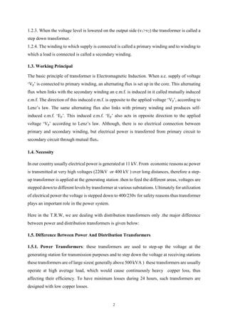 Training report trw | PDF