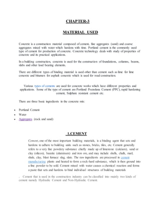 Training report on highway project | DOCX