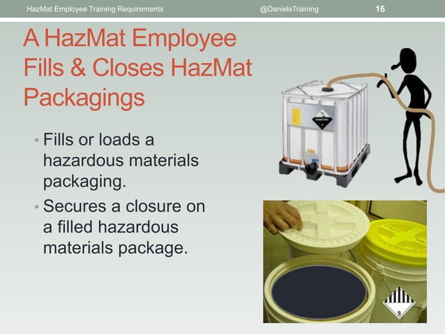 Training Requirements for HazMat Employees | PPTX