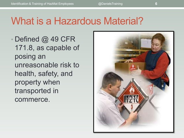 Who or What is a HazMat Employee? | PPT