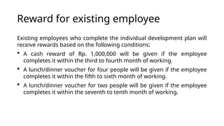 Training Rewards and recognition for you ppt | PPTX