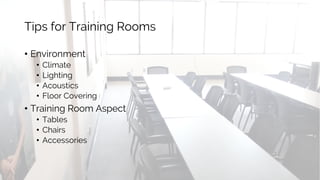Training room buying guide | PDF