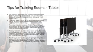 Training room buying guide | PPT