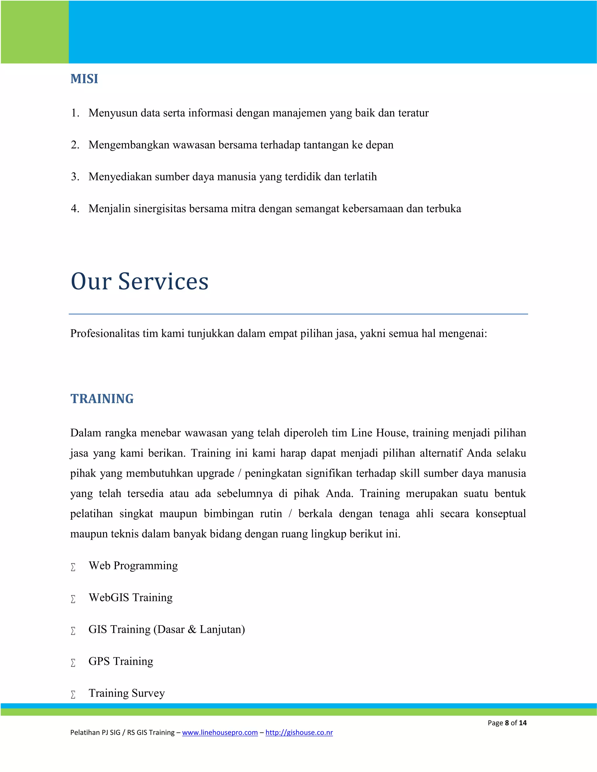 PELATIHAN APLIKASI GIS UNTUK PENGELOLA BASIS DATA BASIC (DASAR ...