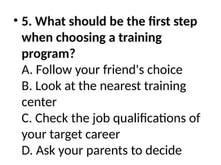 Trainings and Career Opportunities for Basic Competency of CSS NCII.pptx