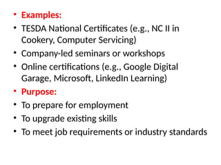 Trainings and Career Opportunities for Basic Competency of CSS NCII.pptx