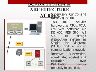 PPT on Substation Automation through SCADA | PPTX