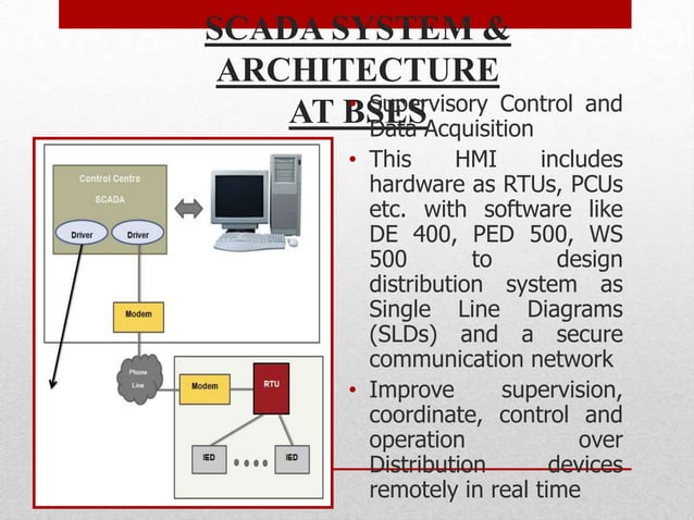 PPT on Substation Automation through SCADA | PPTX