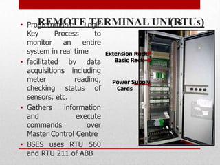 PPT on Substation Automation through SCADA | PPTX