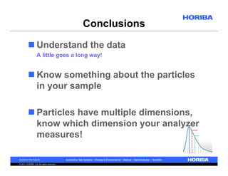 Understanding Your Particle Size Analyzer Results | PDF
