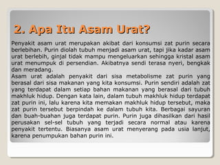 Training singkat asam urat #277 | PPT