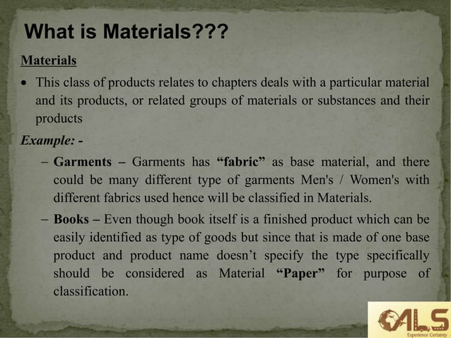 Training Slide Classification Procedure Ppt