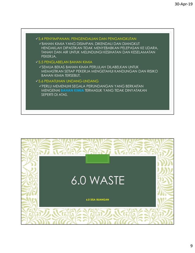 IKEA Iway Standard Requirement (Malay Version) | PDF