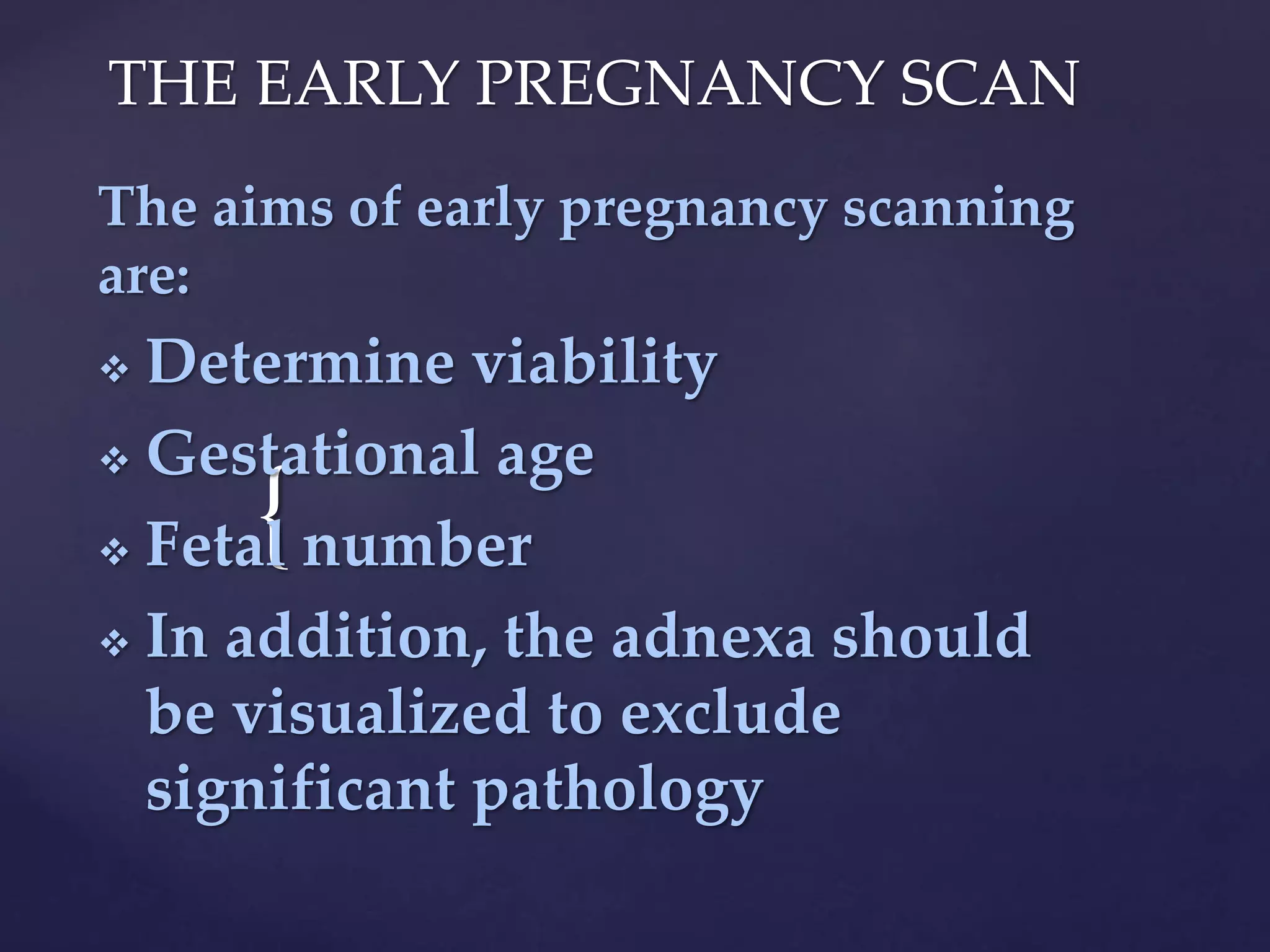 BASIC OBSTETRIC ULTRASOUND TRAINING | PPTX